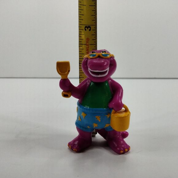 Lyons Group | Party Supplies | Vintage Barney Pvc Figures Cake Toppers ...
